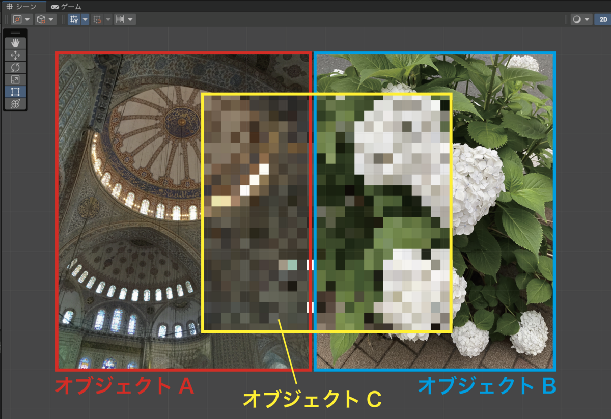 URP対応のモザイク・ぼかしシェーダー（2D / Sprite Renderer） - Unity 2Dゲーム作成 備忘録