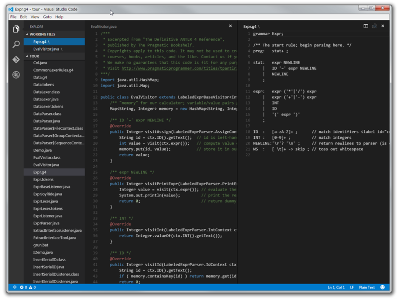 MS、Win/Linux/Mac対応のコードエディター「Visual Studio Code」をプレビュー公開 - kktworks diary