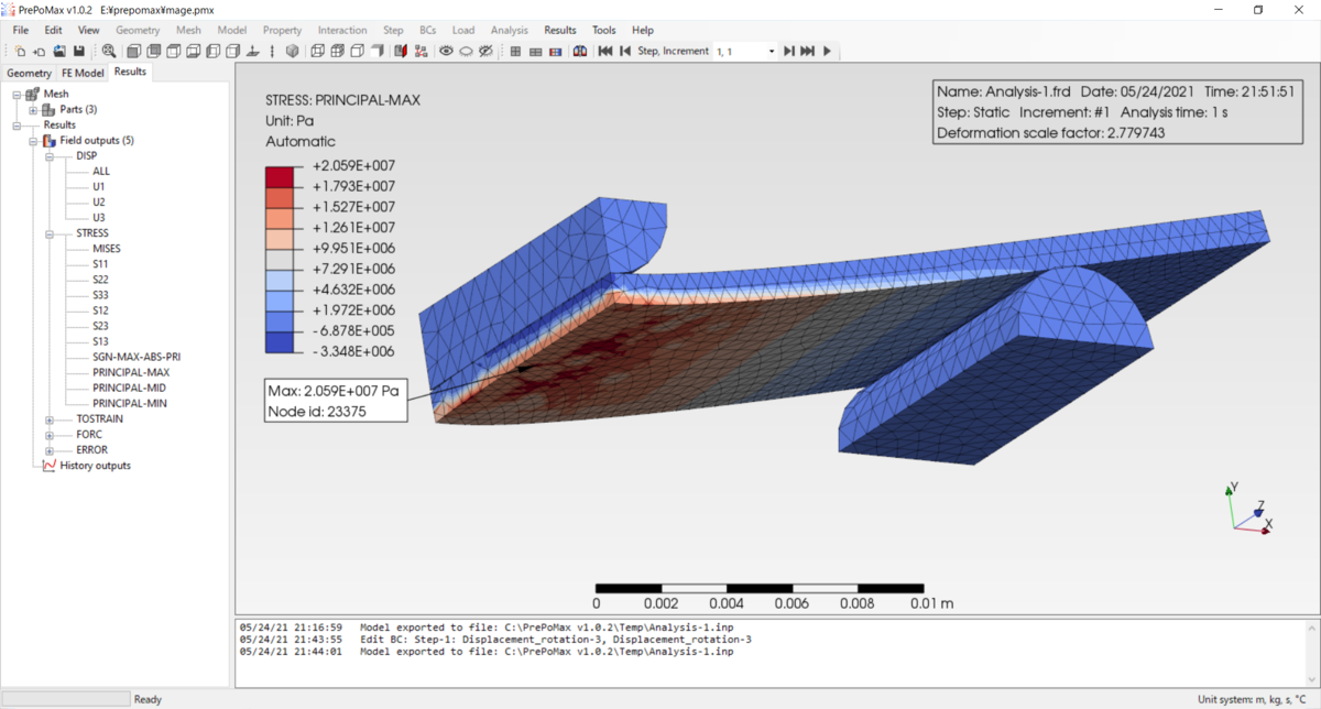 構造解析 PrePoMax 使い方5 - openfoamquest