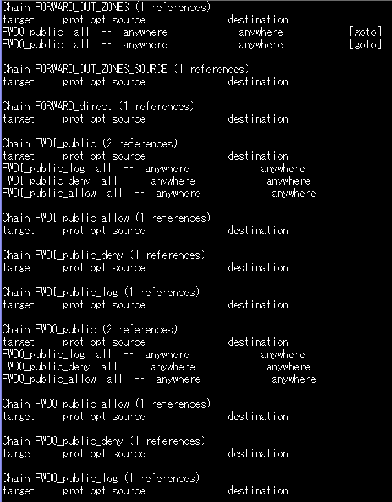 CentOS6と7の差分対応 (iptables) - Opensourcetechブログ