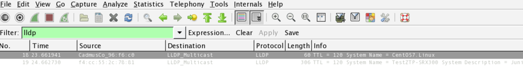 Linux(CentOS7)で LLDP(lldpad)を使う - Opensourcetechブログ