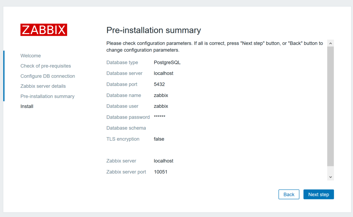 Zabbix 5.0 LTS with PostgreSQL/nginx on CentOS7の構築 --失敗編-- - Opensourcetechブログ
