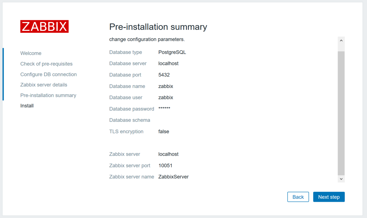 Zabbix 5.0 LTS with PostgreSQL/nginx on CentOS7の構築 --失敗編-- - Opensourcetechブログ