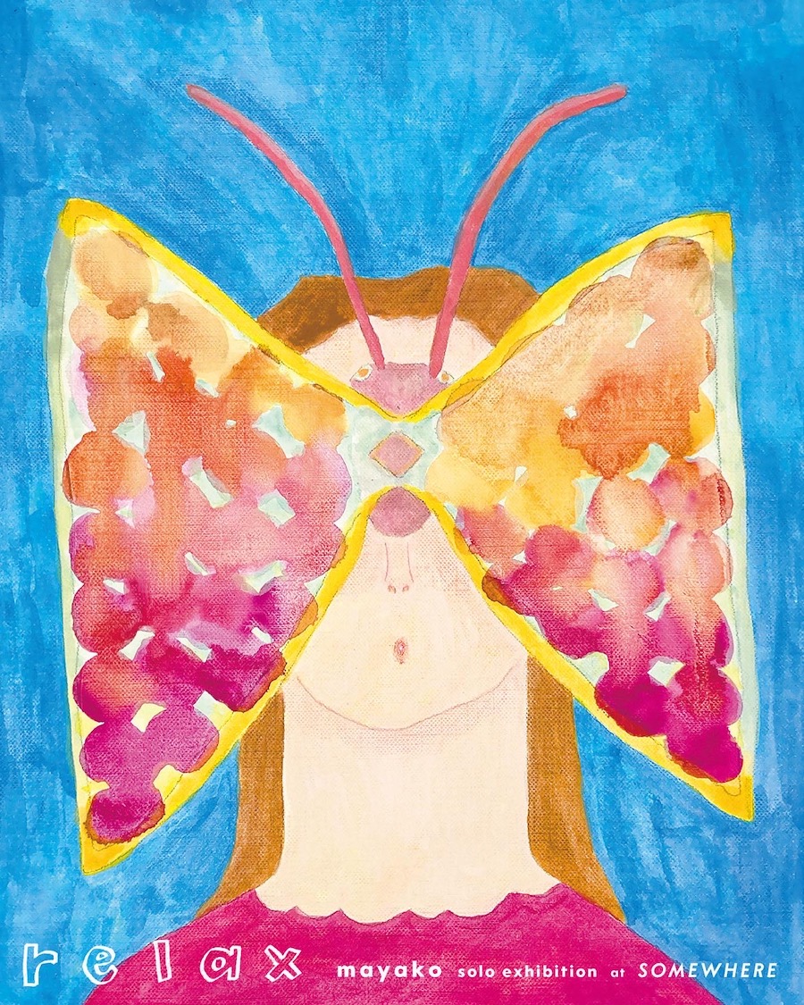 " r e l a x " mayako solo exhibition at SOMEWHERE - opuesto / Tate’s ...