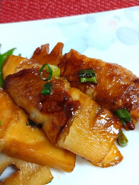 筍の豚肉巻き - ＊～百子の部屋～＊