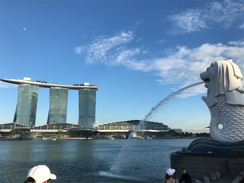 real merlion🦁 vomiting Lion - MSCM=世界一痩せこけてる保育士【世界一周完】