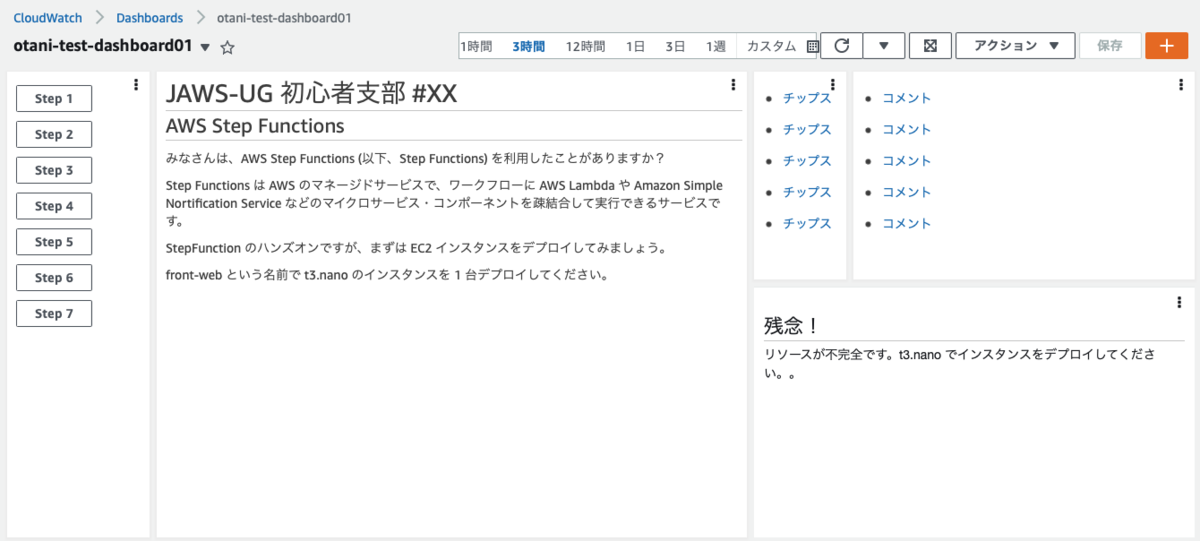 re:Invent 2022 の Workshop セッション NET308 で感じた CloudWatch ダッシュボードの可能性 - ForgeVision Engineer Blog