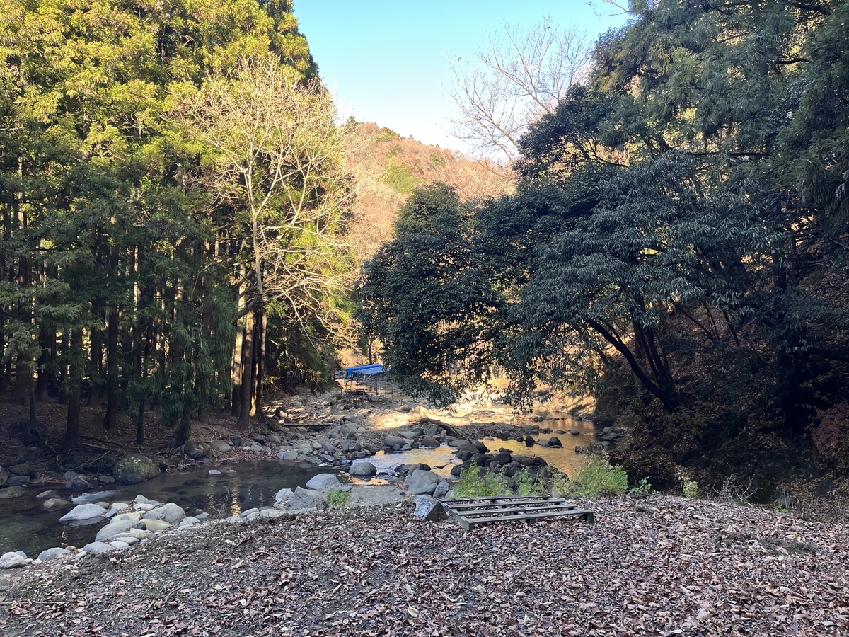 神奈川県で唯一の村。清川村にある谷太郎川ます釣場へ - 多摩川下流で釣りましょう