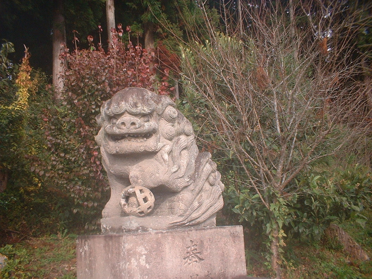 小雨の降る日曜日になっています。狛犬を見に行ってきました。 - oton_yukioyahoocojp’s blog