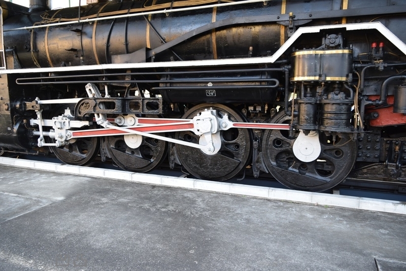 D51形609号機とワム70000形ワム75626 成田市栗山近隣公園 - 凹凸プラ陳列館