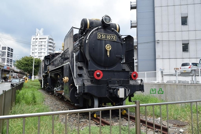 （2017）D51形1072号機 神戸駅前 - 凹凸プラ陳列館