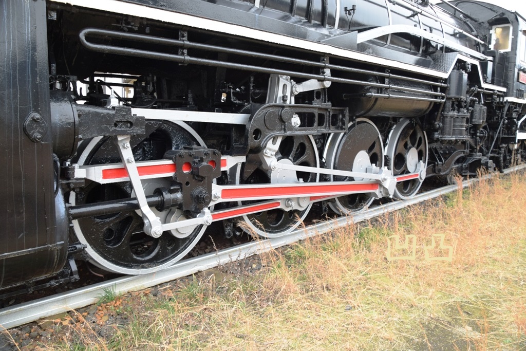 D51形774号機 旧大社駅 - 凹凸プラ陳列館