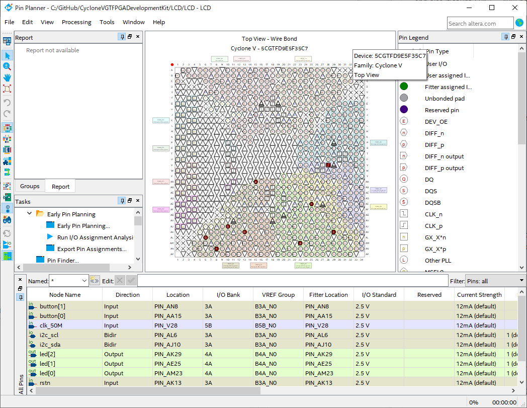 Cyclone V GT FPGA Development KitでHello, world! - Otto V