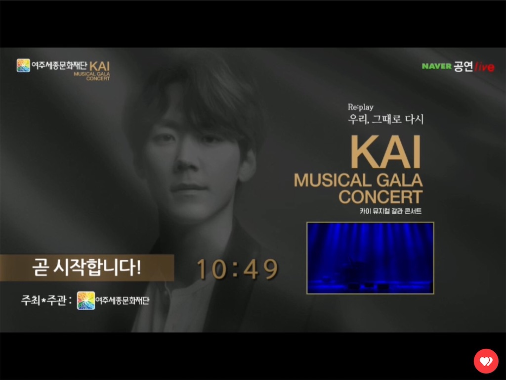 KAI Musical Gala Concert / カイ氏が誘う甘美なるミュージカルトリップ - 浮かれポンチ、ハンミュを観る