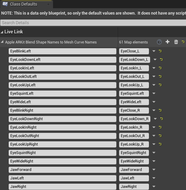 GitHub - pafuhana1213/FacialTrackingLiveLinkRemapAsset: Easier Remapping in UE4 Face AR Sample