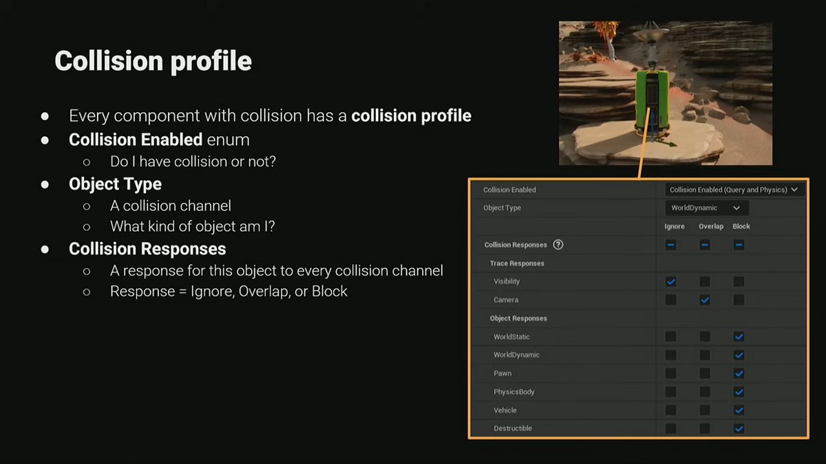 【UE5】コリジョン管理・処理に関する講演メモ・補足 : Collision Data in UE5: Practical Tips for Managing Collision ...