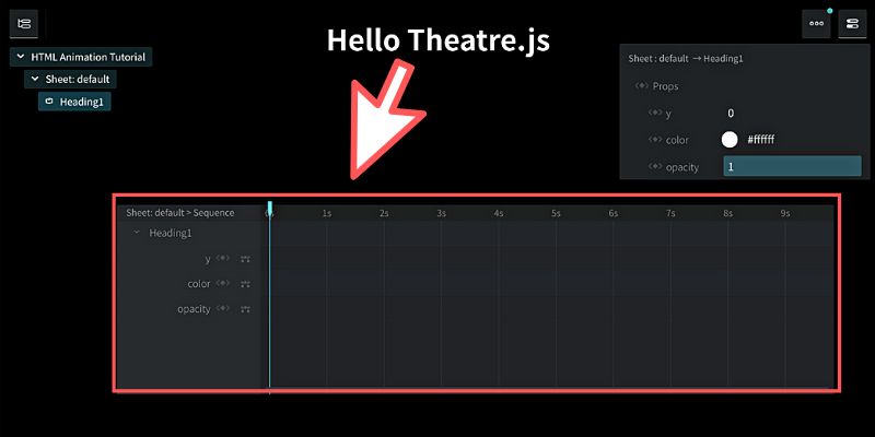 HTML要素をグラフィカルにアニメーション化できるJavaScriptライブラリ「Theatre.js」を使ってみた！