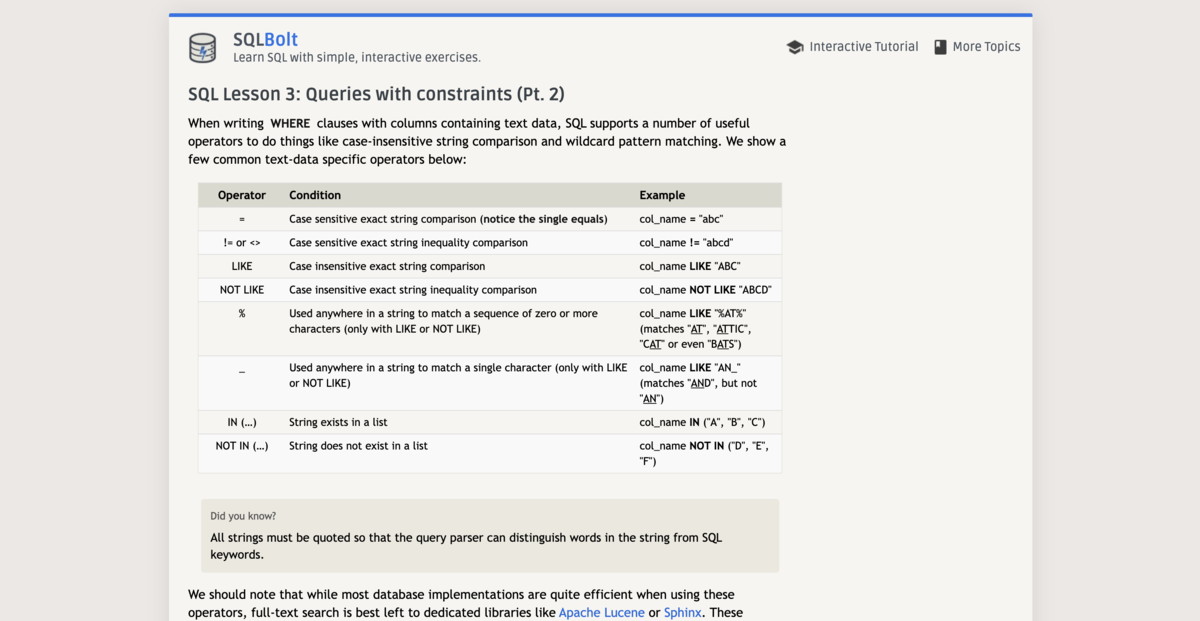 【初心者向け】SQLの学習に役立つ入門コンテンツ9選