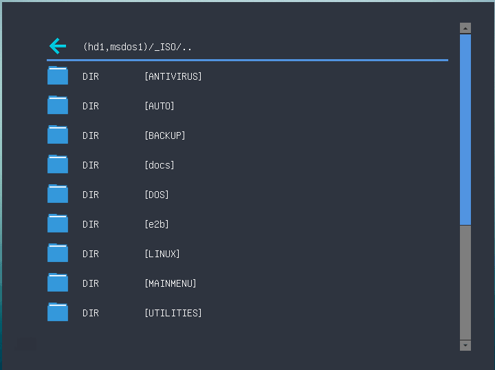 【Easy2Boot】a1ive grub2 File Manager (agFM)【セキュアブート対応じゃなくなった?】 - palm84.com