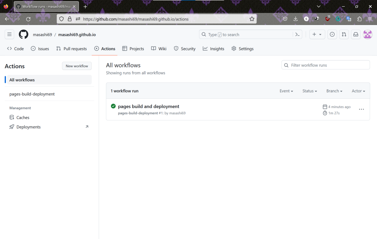jekyllをgithub pagesで公開する - paloma blog