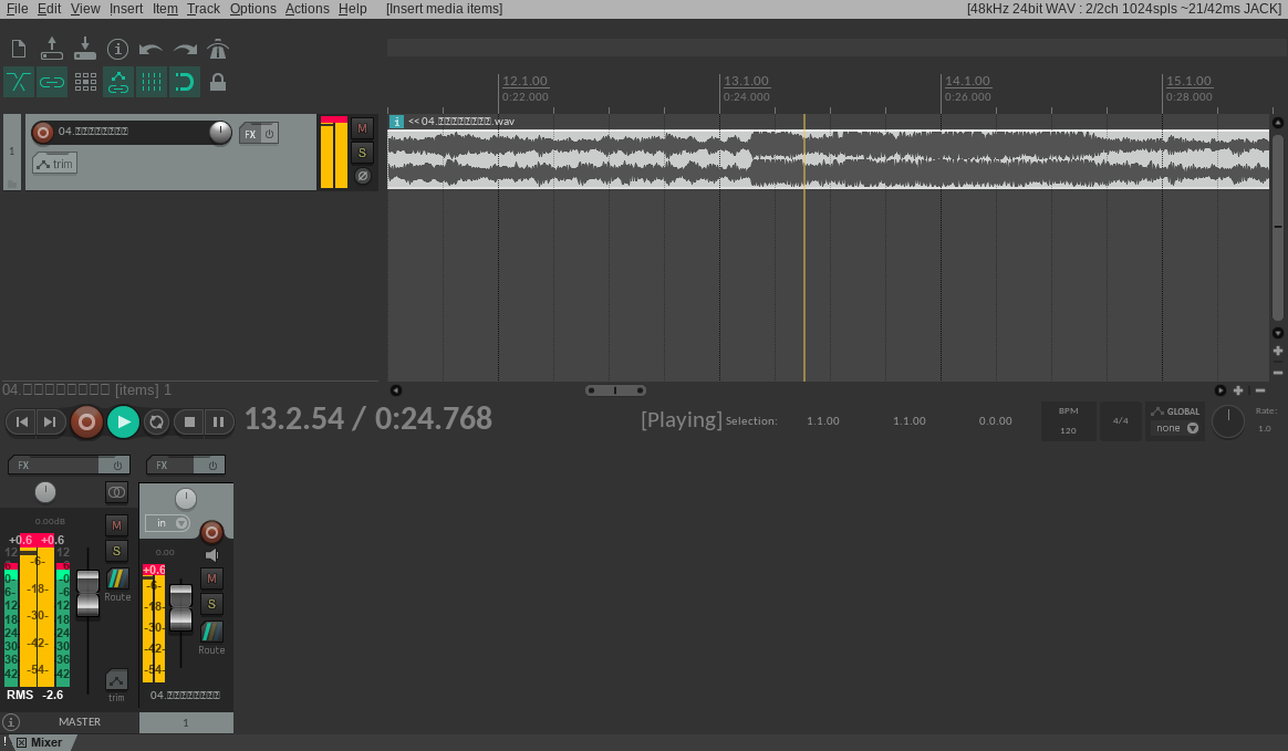 DebianでREAPERを使う準備 - なんとな～くしあわせ？の日記