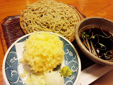 Zaru soba (soba noodles) - パルファン サトリの香り紀行
