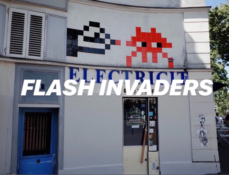 【FLASH INVADERS】アプリでストリートアートを楽しみながらパリ散歩！ - commune