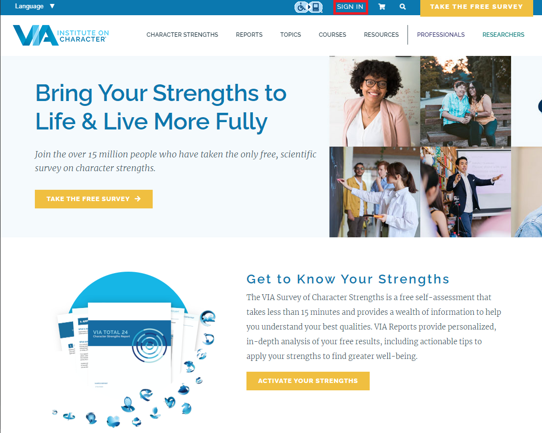 自分の強みを無料で診断する「VIA IS」を受ける方法！ - 毎日が時間切れ！