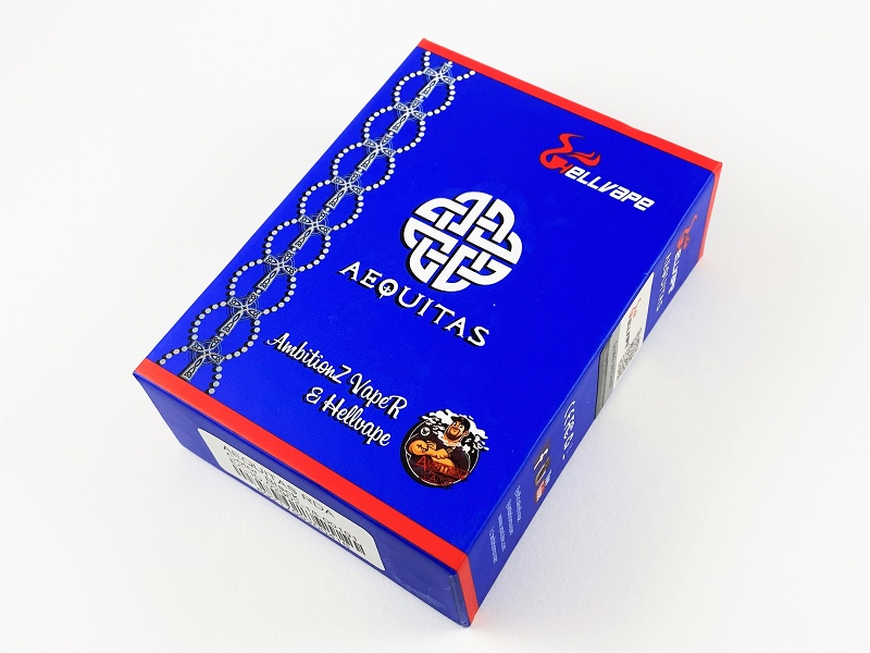 すっごく安い① 爆煙で美味しいよ⁉ Hellvape Aequitas RDA - Vape & knick-knacks