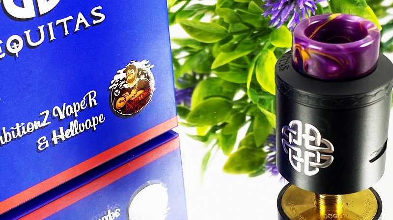 すっごく安い① 爆煙で美味しいよ⁉ Hellvape Aequitas RDA - Vape & knick-knacks