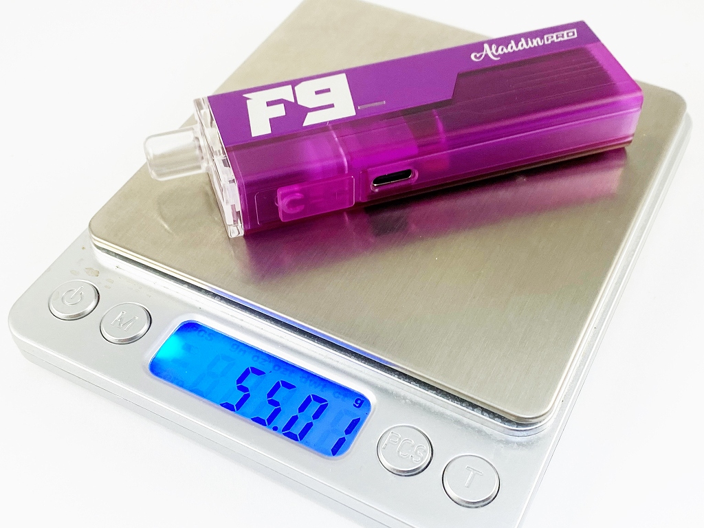 VAMPED ALADDIN PRO F9 レビュー - Vape & knick-knacks