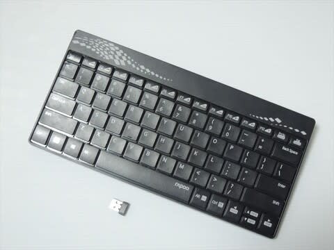 一つ持っているといいかも。（rapoo Wireless Keyboard E2000P） - pc_sugiの「目指せ！Junker ...
