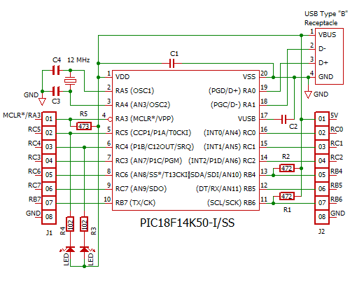 PIC18F14K50 (19) --- aitendo USB-GPIO - シンセ・アンプラグド