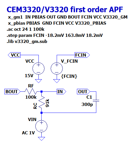 4 次 VCF CEM3320/V3320 (6) --- 1 次 APF (1) - シンセ・アンプラグド