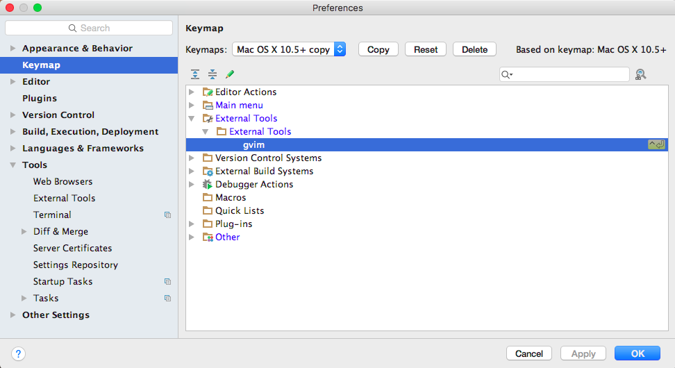 Android Studio2.3 から外部エディタvimを開く(macOS) - Pebble Coding