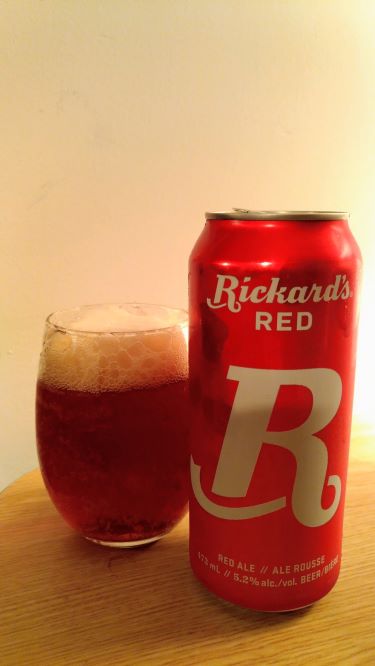 Rickard's RED カナダ産ビール - 飲みメモ～Aki's Drink memories