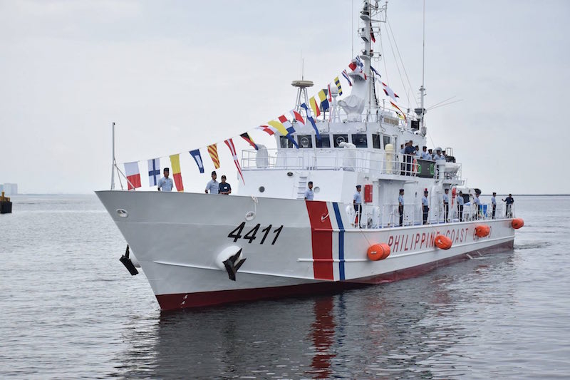 フィリピン沿岸警備隊、巡視船「BRP Cape Engaño (MRRV-4411)」、マニラへ ODA供与の10隻すべて引き渡し ...