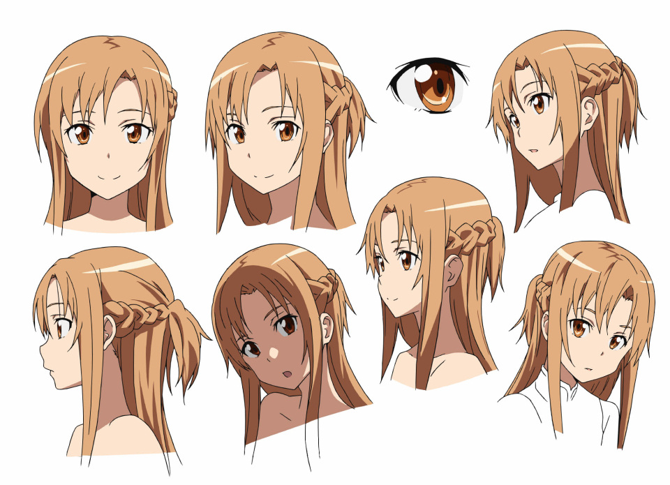 個別「[anime][SAO][SAO資料][アスナ][設定画]」の写真、画像 - pema's fotolife