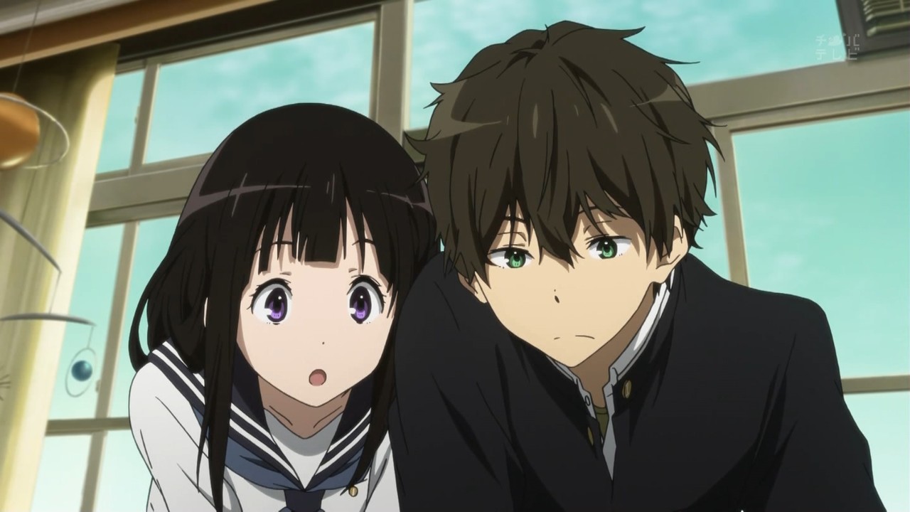 個別「[anime][氷菓][千反田える][折木奉太郎]」の写真、画像 - pema's fotolife