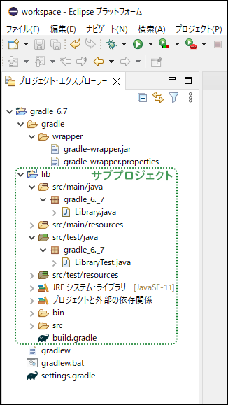 EclipseでGradleのシングルプロジェクトを作る - ぺんぎんらぼ