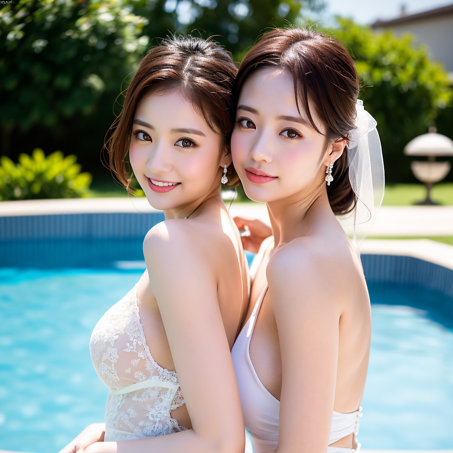 Stable Diffusion + BRA V4 でウェディングドレス姿の女性の画像を生成してみた - pepe’s blog