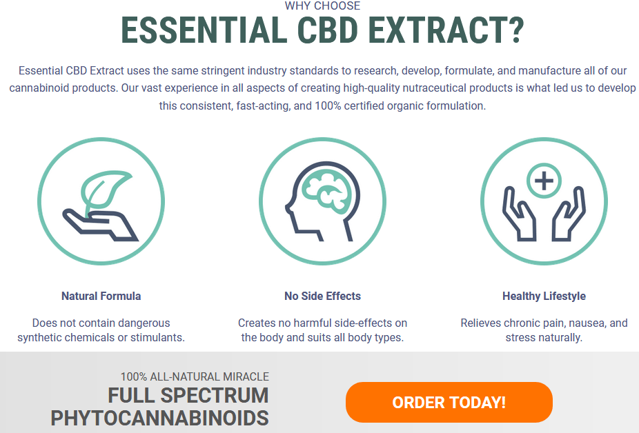 Essential CBD Extract Benefits, special offers? - perfect4health’s blog