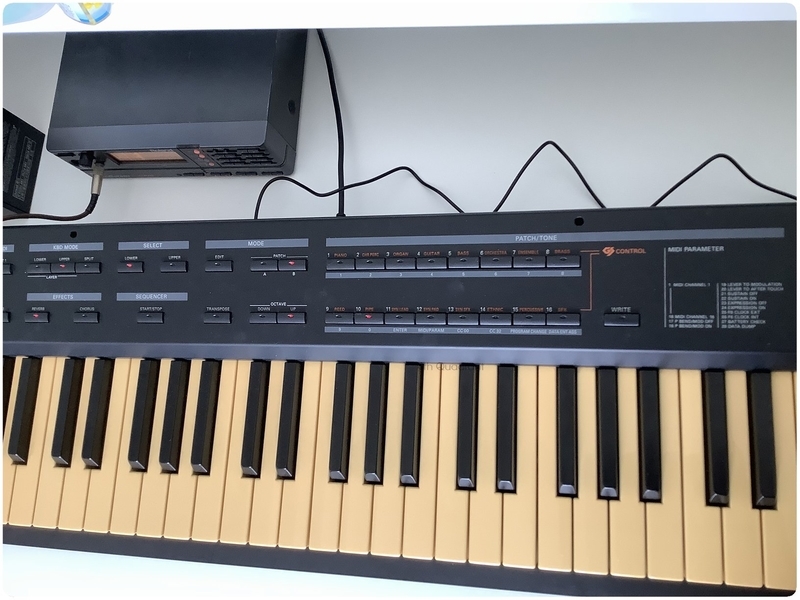 褪色？もともと？／Roland A-33 GS MIDI コントローラ - 4th Quadrant periPLUS blog