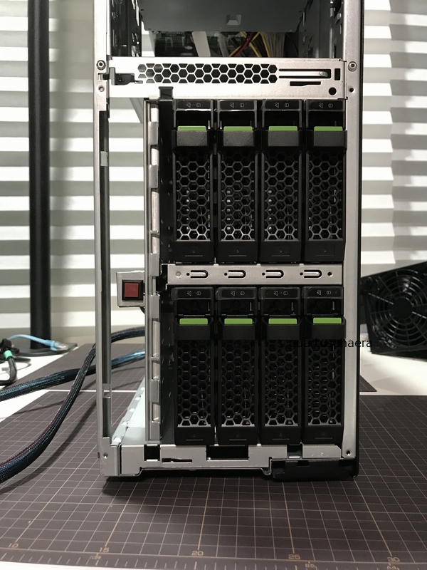 富士通 PRIMERGY TX1330M2 その11・ファイルサーバー機動作テスト - 4th Quadrant periPLUS blog