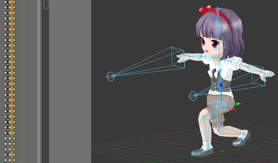 BlenderでIKでダンスモーションを付けてUnityへ - peroon's diary