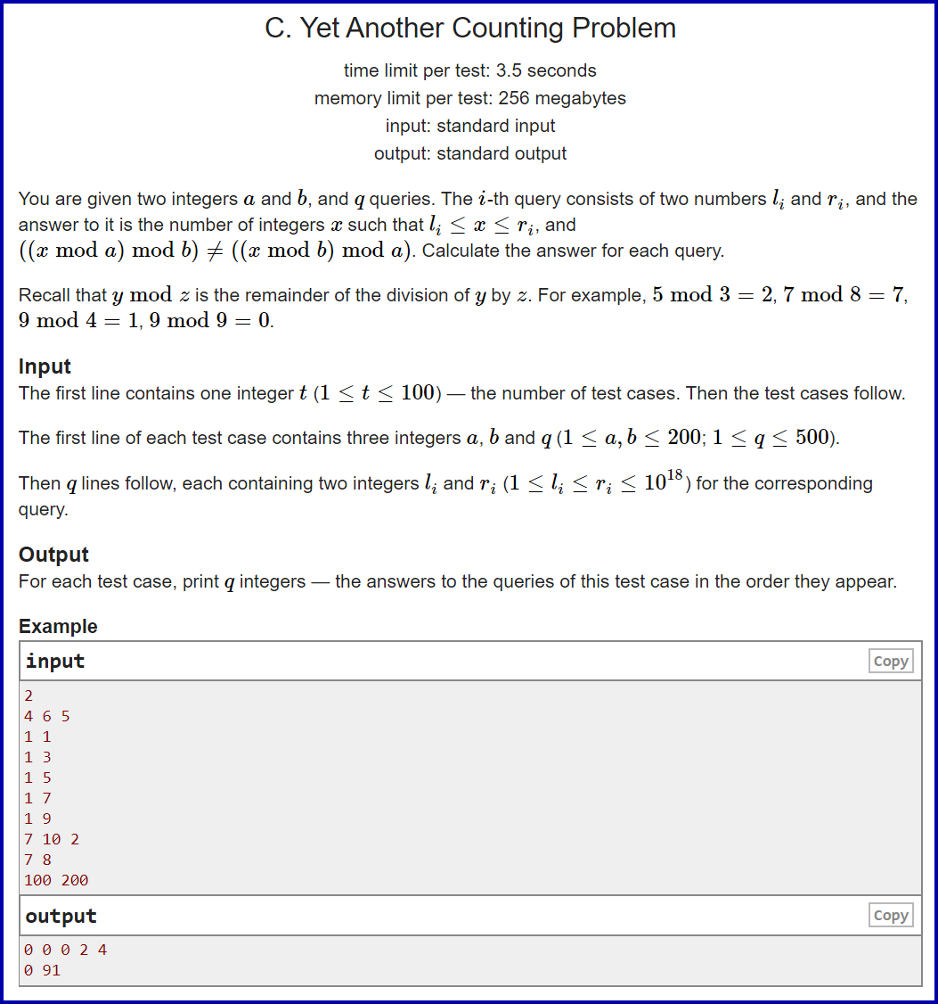 C. Yet Another Counting Problem - perogram