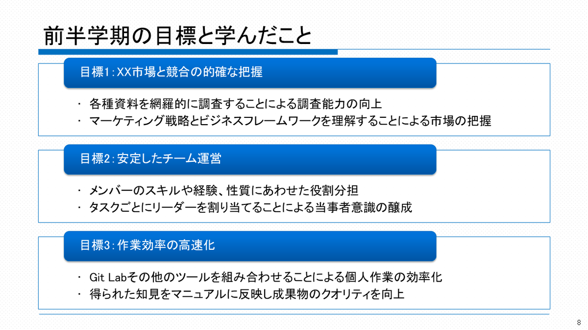 【AIIT】PBL前期成果発表会：Part2 スライドの構成と原稿の作り方 - 【学問のすすめ】中世ヨーロッパ写字生のように黙って静かに手を動かすブログ