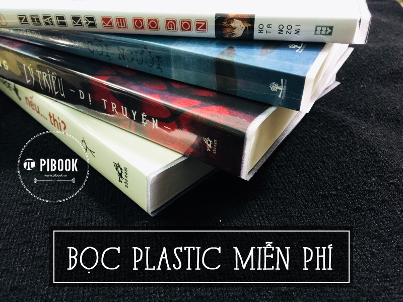 Mua sách online tặng bọc sách plastic Miễn Phí - pibook’s diary
