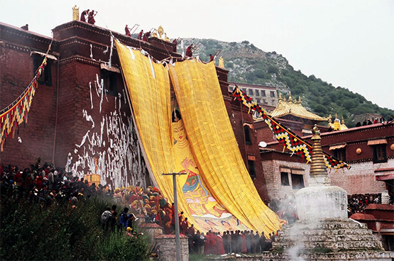 西蔵編(17)ラサ郊外(その1)ガンデン寺 - 旅拝