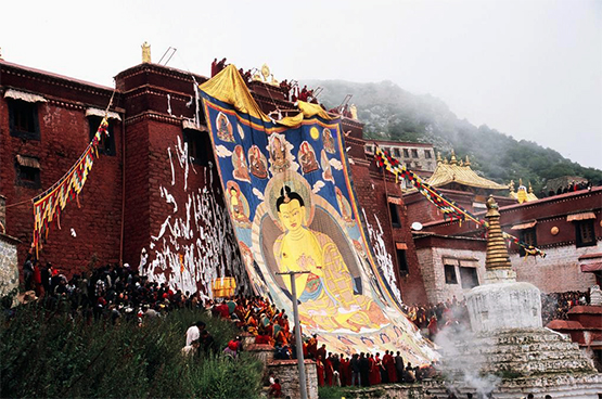 西蔵編(17)ラサ郊外(その1)ガンデン寺 - 旅拝